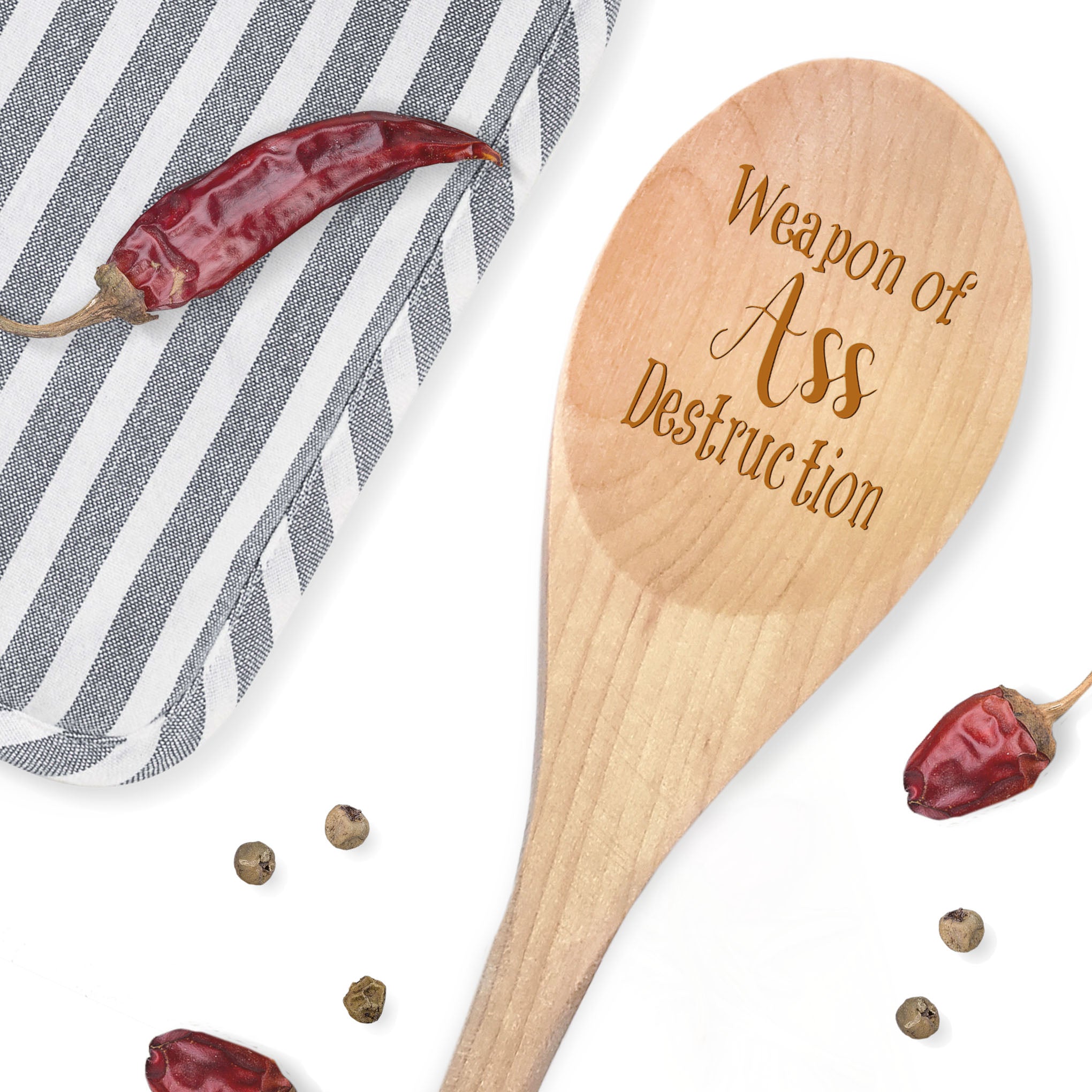 Weapon of Ass Destruction Spoon Gag Gift - Personalized Gallery