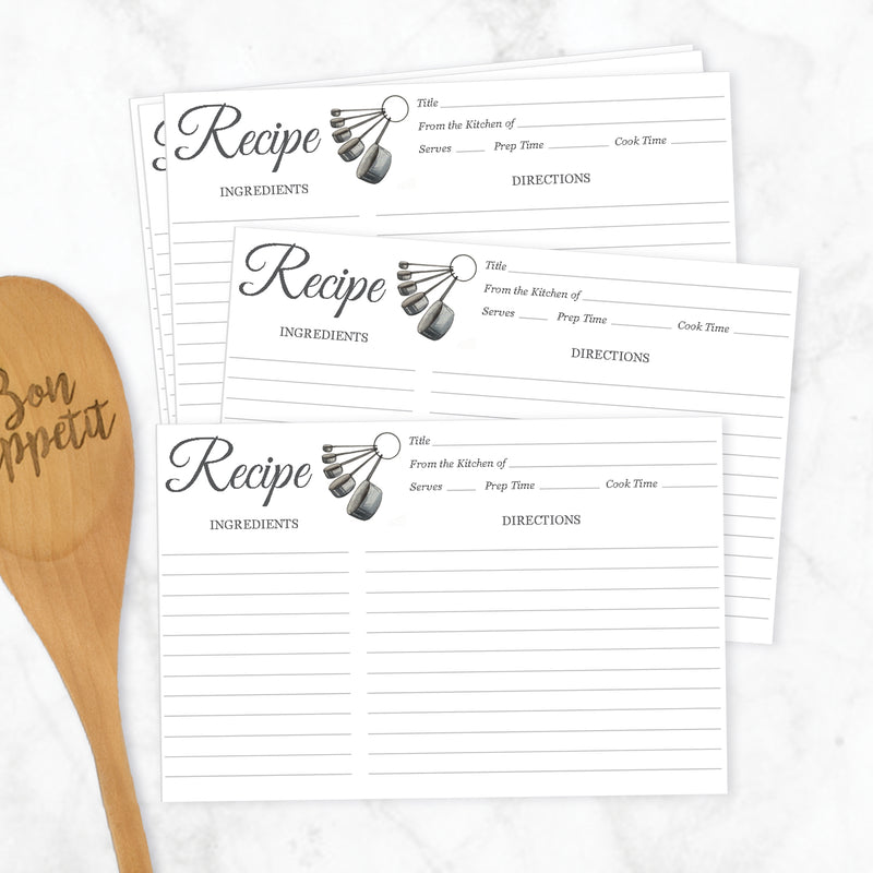Custom Recipe Boxes & Editable Recipe Cards - Personalized Gallery