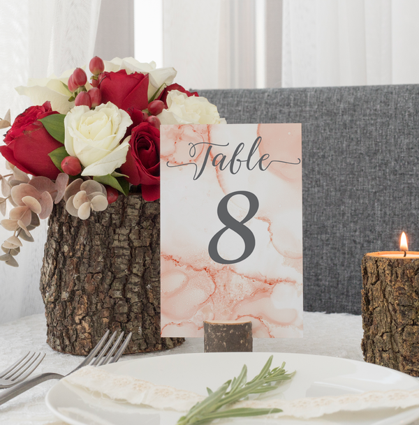 Wedding Table Numbers - Personalized Gallery