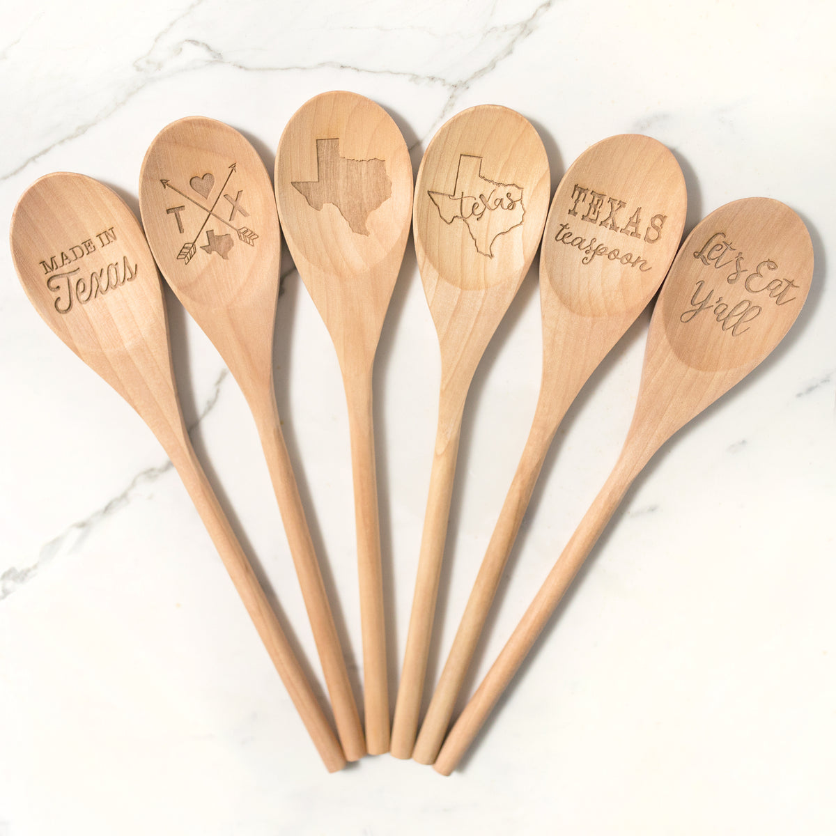 Made in Texas Wooden Spoon - Texas Inspired Kitchen Decor ...
